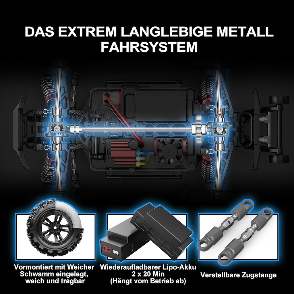 HYPER GO H16BM Offroad-RC-Buggy im Test - Ferngesteuerte Autos im Test